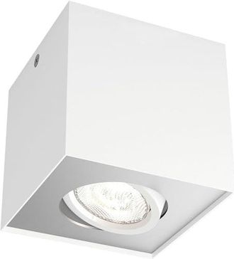Philips myLiving LED Spot Box 1-flammig, 4,5W, wei&szlig;