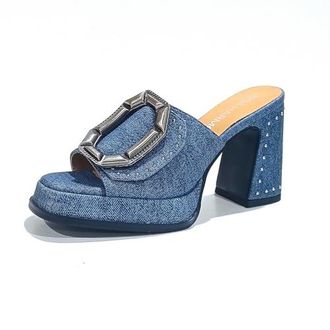 Noa Harmon 9674 Sandales, Jeans, 39 EU