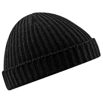 Beechfield Fischer-Beanie - Schwarz