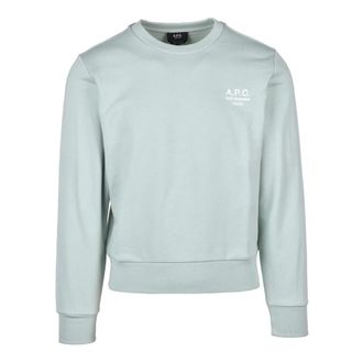 A.P.C. Felpa Corta - - Sweatshirts & Hoodies - Herren - Gr&uuml;n - S