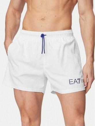Emporio Armani Badeshorts 7M002000 AF13049 M0304 Wei&szlig; Regular Fit