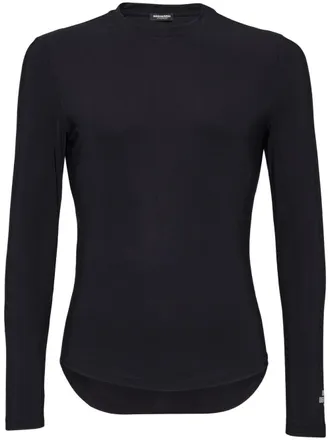 Dsquared2 Icon Langarmshirt - Schwarz