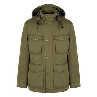 Woolrich Field Hooded Parka - - Jackets - Herren - Gr&uuml;n - XL