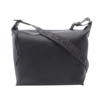 Loewe Pre-owned Cubi Leder Schultertasche - - Pre-owned - Herren - Schwarzk - ONE SIZE