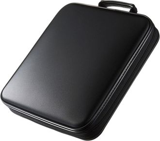 Artibetter CD Aufbewahrungskoffer Kapazität mit Stoßfestem Schutz Feuchtigkeitsbeständigem Material und Praktischem Tragegriff Kompakt und Leicht für CDs und DVD