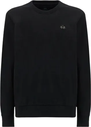 La Martina Homme, Sweatshirts et sweats &agrave; capuche, Noir, Taille: L Aldo SweaT-shirt