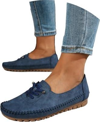 Generic Mocassins Souples pour Femme Chaussures Plates d&eacute;contract&eacute;es &agrave; Enfiler pour la Marche Le Travail et Un Usage Quotidien avec Un Confort Optimal et Une 