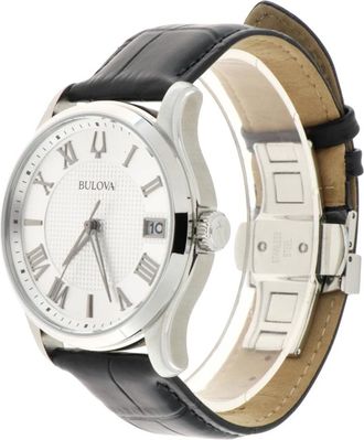 Bulova Homme, Accessoires, Gris, Taille: ONE Size Montre Wilton