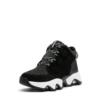 Sorel Bottes imperm&eacute;ables Kinetic Impact Caribou Plus pour femme, Noir/gris, 38 EU