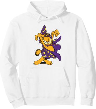 Garfield Halloween-Hokuspokus, Leckerbissen, Wizzard Classic Pullover Hoodie