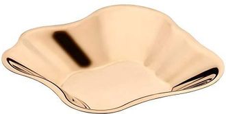 iittala Schale Aalto 35.8 x 35.8 x 6 cm Gold aus Edelstahl