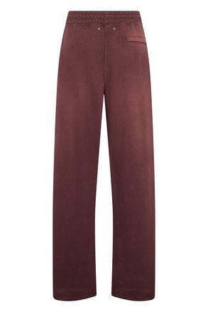 Golden Goose Mens Track Pants Windsor Wine Cotton