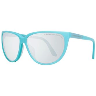 Porsche Design Femme, Accessoires, Vert, Taille: ONE Size Lunettes de Soleil Papillon Vertes Miroir Protection UV