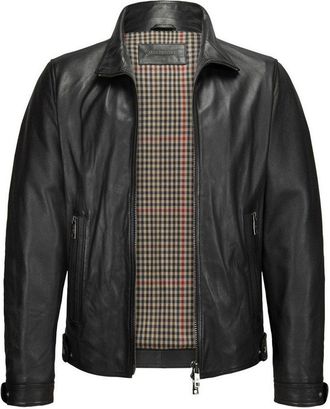Milestone Lederjacke MSNagano moderner Biker-Look aus Lammleder leicht gef&uuml;ttert