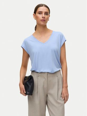 Vero Moda T-Shirt Filli 10247666 Himmelblau Relaxed Fit