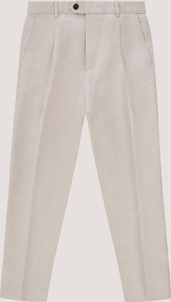 Circolo 1901 Formal Trousers in Skewed Weft Ecr&ugrave; / 48