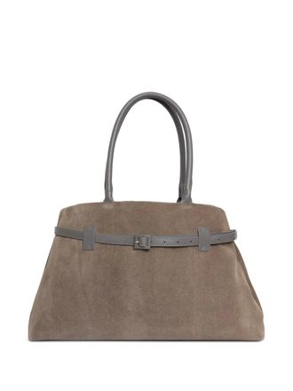 Sarah Chofakian sac porté épaule en daim - CINZA