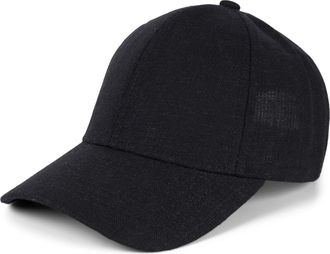 styleBREAKER Cap Leinen Baseball Cap