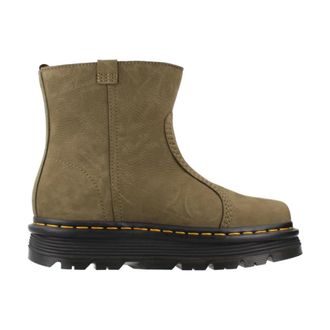 Dr. Martens Zebzag Rigger Stiefeletten - - Shoes - Damen - Gr&uuml;n - 40 EU