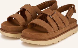 UGG Plateau-Sandalen Goldenstar Gleam braun