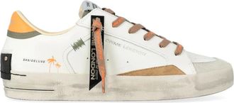 Crime London Homme, Chaussures, Blanc, Taille: 42 EU Sk8 Deluxe