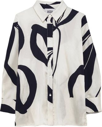 Alpha Studio Femme, Blouses et Chemises, Multicolore, Taille: 38 FR Chemises