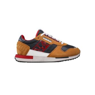 Napapijri Leder- und Wildleder-Lauf-Sneaker - - Shoes - Herren - Beige - 45 EU