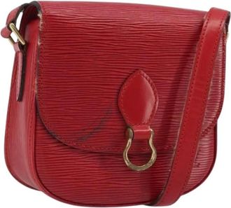 Louis Vuitton Pre-owned Saint Cloud PM Umh&auml;ngetasche - - Pre-owned - Damen - Rot - ONE SIZE