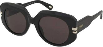 Chlo&eacute; Sonnenbrille - - Accessories - unisex - Schwarzk - 52 MM