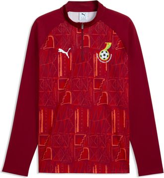 Puma Ghana Slim Fit Aufw&auml;rmoberteil Herren, Accessoires, Rot, 3XL