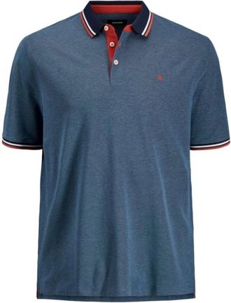 Jack & Jones Homme, Tops, Bleu, Taille: 5XL Jjepaulos Polo