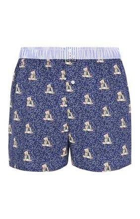 Arthur Cale&ccedil;on Homme avec Maintien int&eacute;gr&eacute; - 100% Coton Bio - Confort et Soutien Optimal - Motif Champagne Bulles Marine - Taille XXL