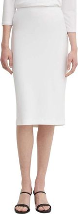 Joseph Ribkoff Jupe crayon midi - Femme - Jupes - Blanc - Taille: 44 FR