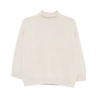 VANIS&Eacute; Col roul&eacute;s - Femme - Pulls - Blanc - Taille: 36 FR