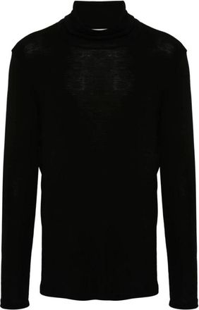 R&oacute;he Homme, Tops, Noir, Taille: XL Long Sleeve Top