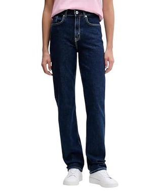 Karl Lagerfeld Jean Karl Lagerfeld, Femme, Denim Droit Taille Haute, Jambe Droite, Bleu, 3032