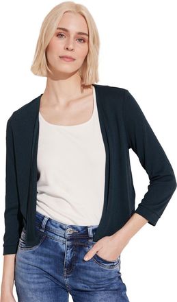 Street One Damen A321348 Leichter Cardigan, Cool Vintage Green, 40 EU