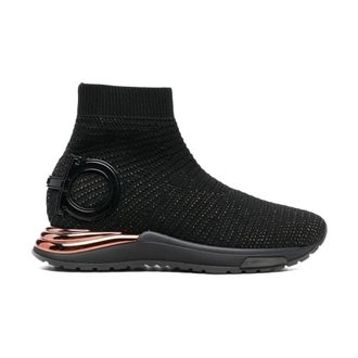 Ferragamo Gardena Sneaker - - Shoes - Damen - Schwarzk - 35 EU