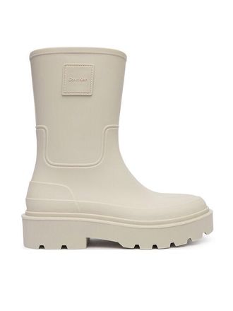 Calvin Klein Gummistiefel Rainboot Rubber HW0HW03179 Creme