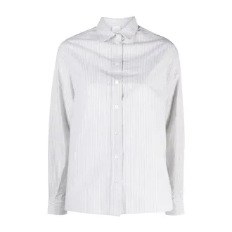 Eleventy Klassisches Hemd - - Blouses & Shirts - Damen - Wei&szlig; - L
