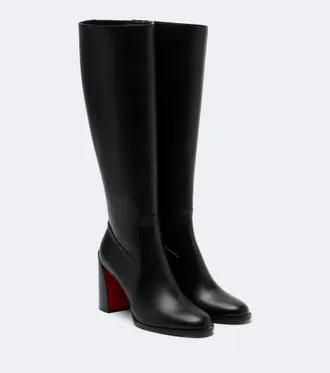Christian Louboutin Bottes Iranina en cuir