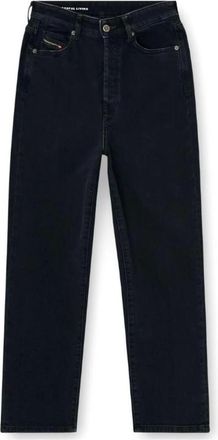 Diesel Femme, Jeans, Noir, Taille: W30 Jean Droit Taille Haute 1981 D-Went