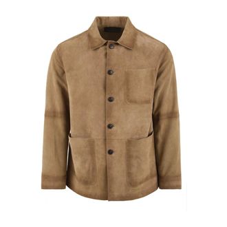 The Jack Leathers Herren, Jacken, Beige, XLGr&ouml;&szlig;e