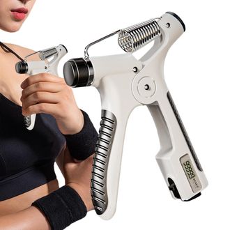 Generico Griffkrafttrainer, Handtrainer - Fingertrainer | 10-80 kg verstellbarer Griff Unterarmtrainer Fingertrainer mit Z&auml;hler f&uuml;r Training