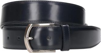 Churchs Homme, Accessoires, Bleu, Taille: 85 CM Ceinture en cuir