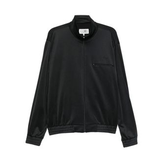 Maison Margiela Homme, Sweatshirts et sweats &agrave; capuche, Noir, Taille: M MM6 Maison Margiela Manteaux