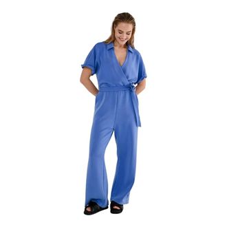 Maicazz Suitte Jumpsuit - - Jumpsuits & Playsuits - Damen - Blau - XL
