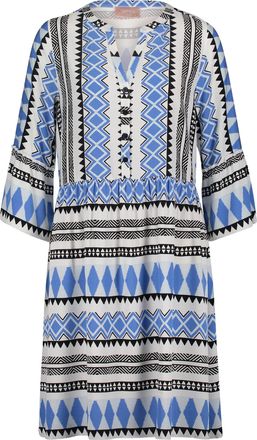 Cartoon Damen 1411/7071 Kleid, Blau, 36 EU