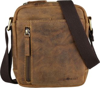 Greenburry Vintage Travel-4 Umhänger Ledertasche Leder