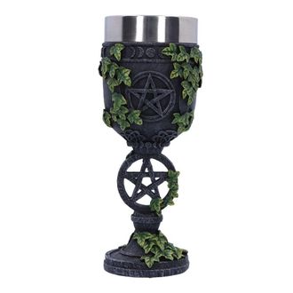 Nemesis Now Kelch, Pentagramm, gealtert, Grau, 19,5 cm, Harz